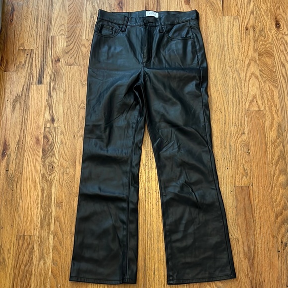 pistola | Pants & Jumpsuits | Pistola Black Vegan Leather Pants | Poshmark